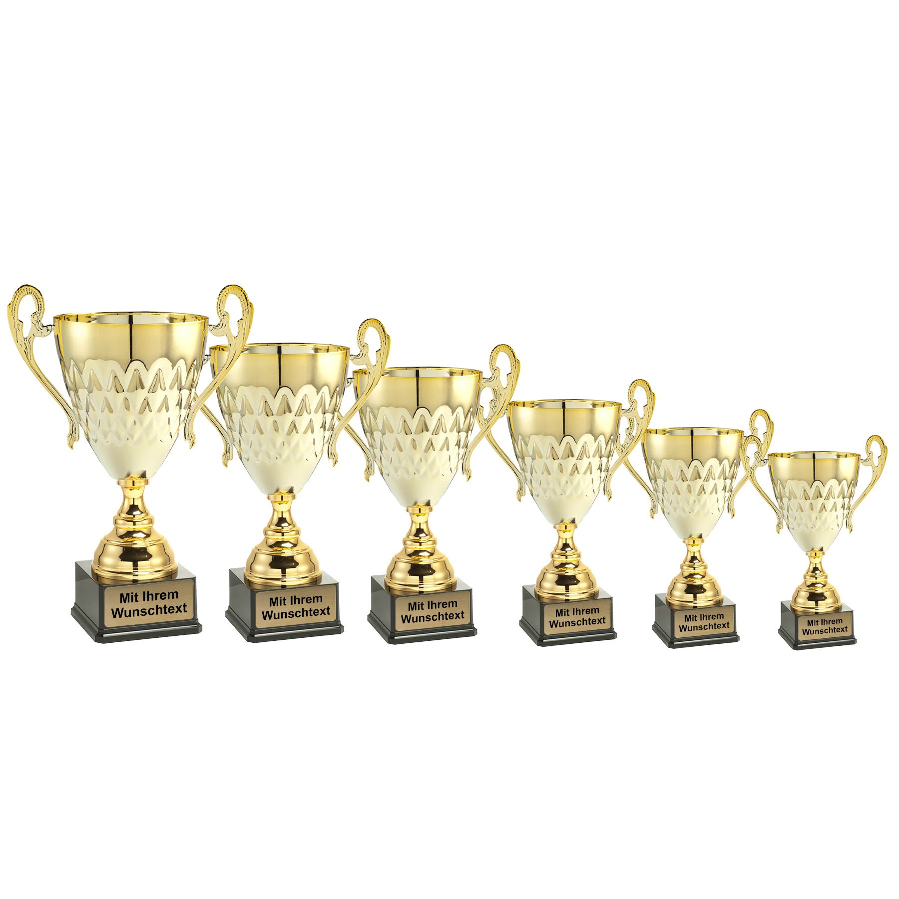 Pokale 6er Serie LT.039B gold mit Henkel » Größe: 33 cm » kaufen bei ...